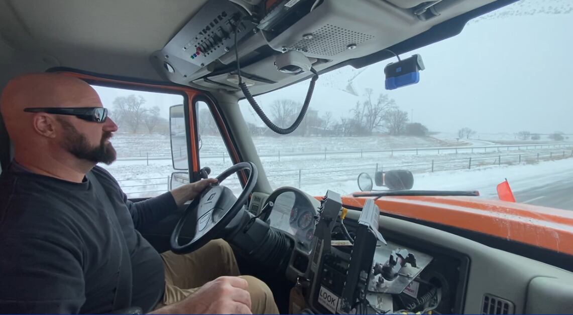 Plow drivers work 12 hour days amid continuous snowfall