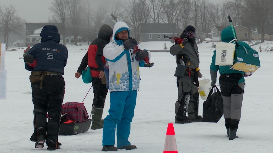 Anglers from 10 countries gather in West Michigan for World Ice Fishing ...