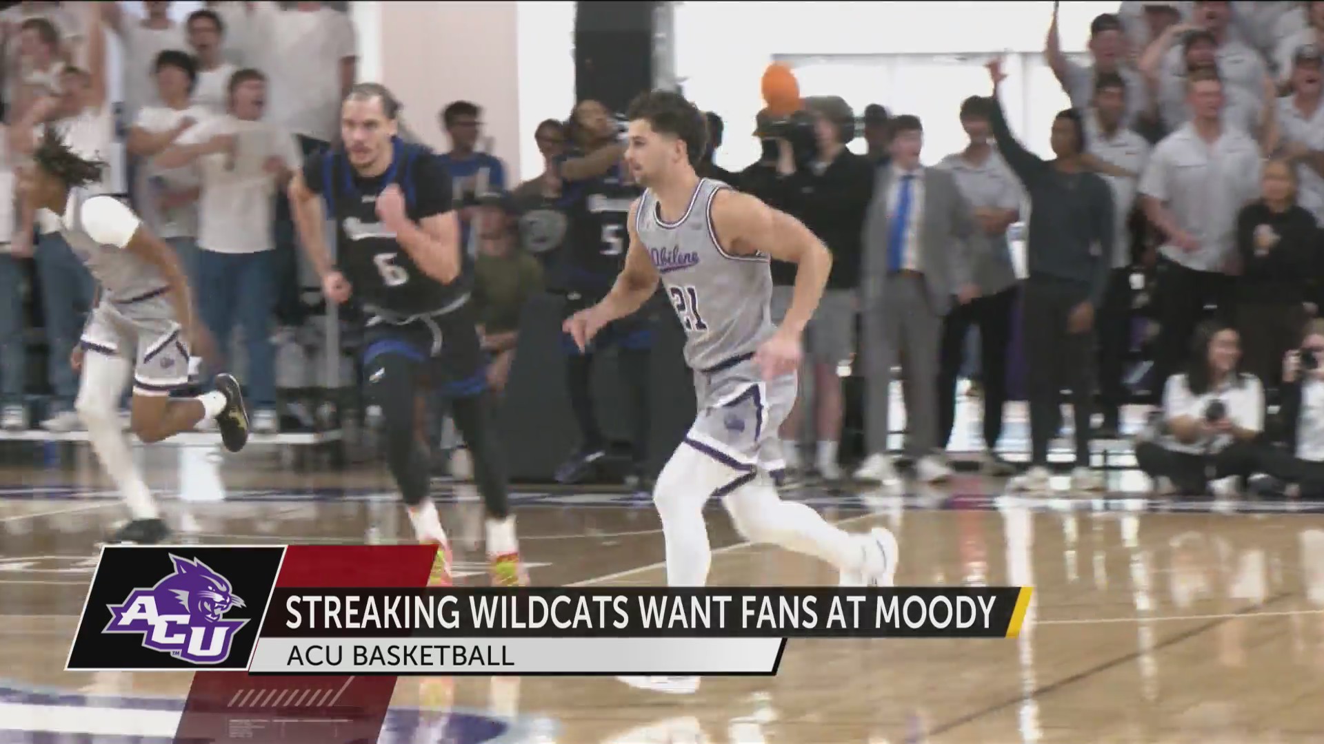 ACU men need fans to help them complete the turn around