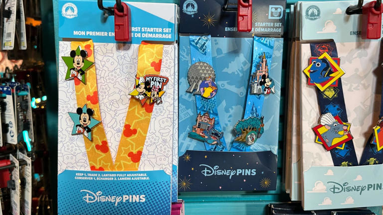 New Walt Disney World Pin Starter Sets Including EPCOT Figment Pin