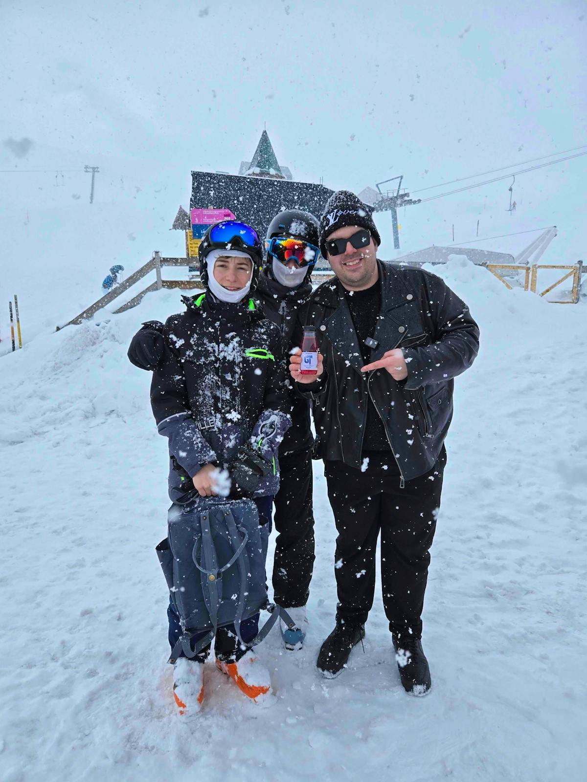 Alles gratis: Mega-Influencer Steve Merson lud auf die Piste ein