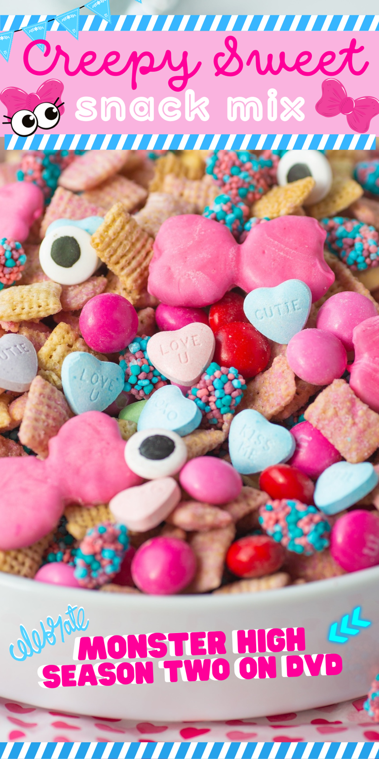 Monster High inspired snack mix recipe – the ultimate spooky-sweet treat!