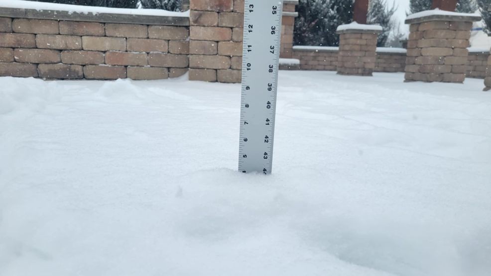 Snowfall totals for Feb. 12 snowstorm in eastern Iowa