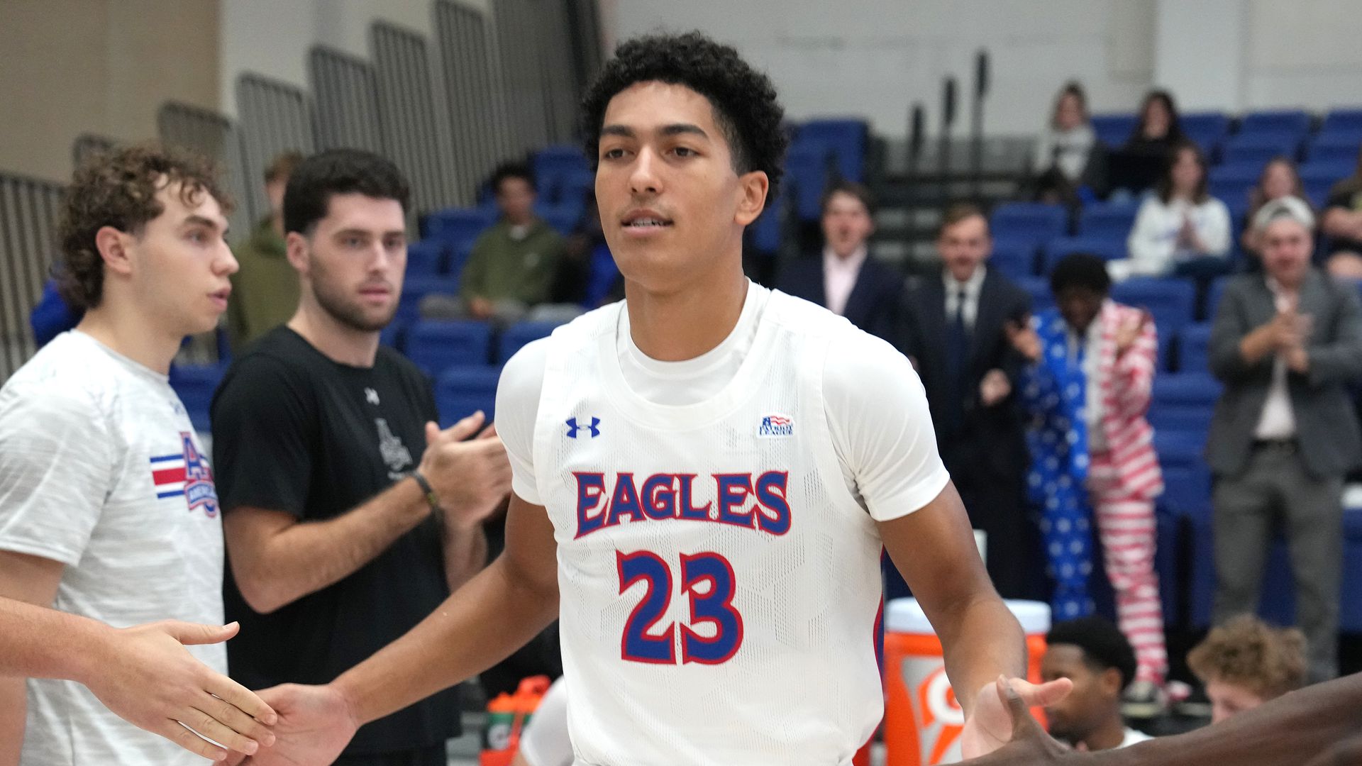 American University sophomore Greg Jones’ increased confidence pays off ...