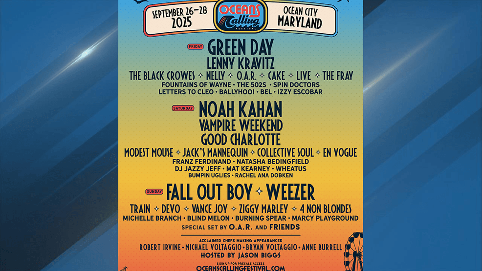 Get ready to groove in the sand: Oceans Calling 2025 lineup brings big ...