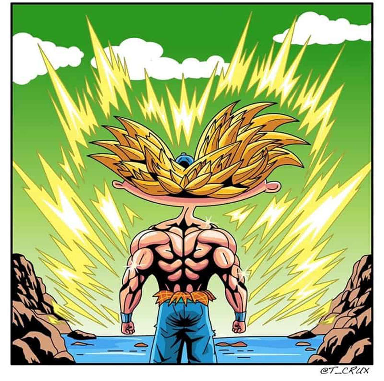 36 Dragon Ball Characters Mashed Up With Iconic Cartoons From Super Fan ...