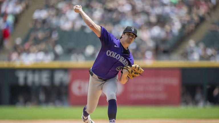 Miami Marlins Sign Former Guardians, Rockies Pitcher Cal Quantrill to 1 ...