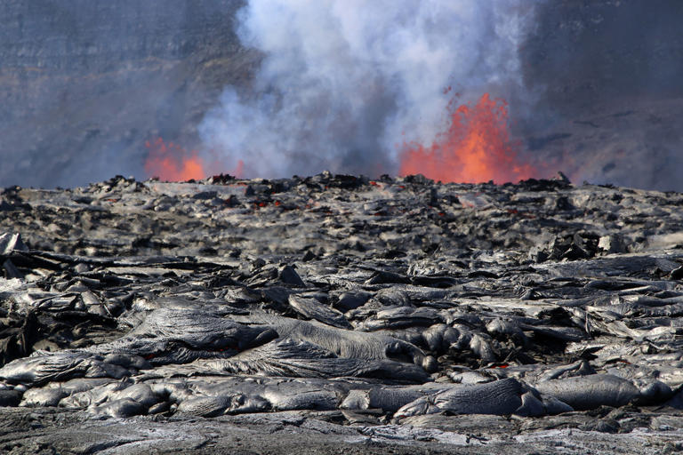 Kilauea is spewing lava again. It is the Hawaii volcano's latest ...