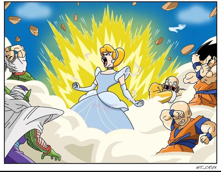 36 Dragon Ball Characters Mashed Up With Iconic Cartoons From Super Fan ...