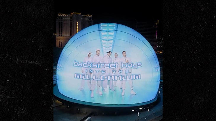 Backstreet Boys Launch 'Into the Millennium' Vegas Sphere Residency