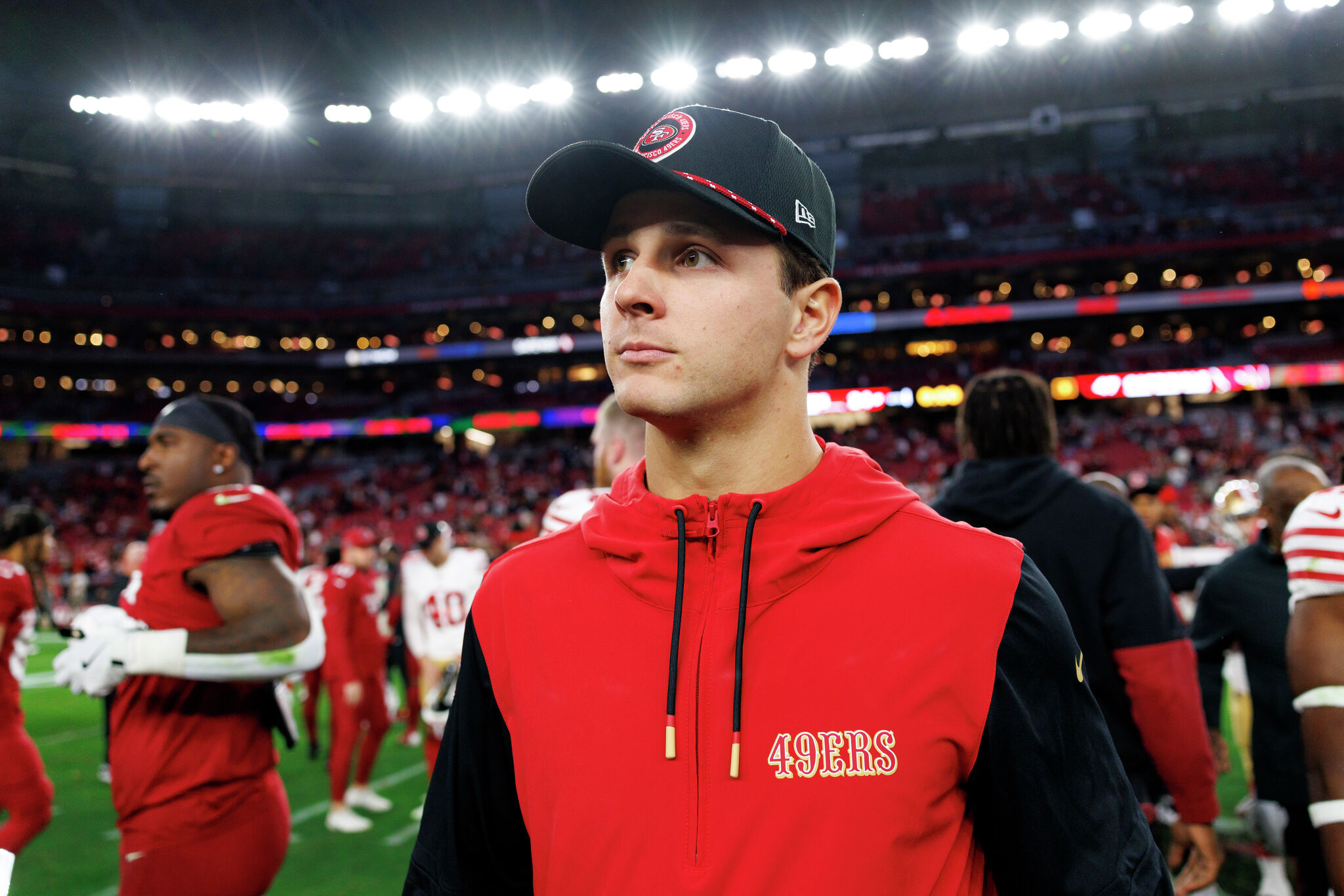 The countdown clock for the 49ers and Brock Purdy has begun