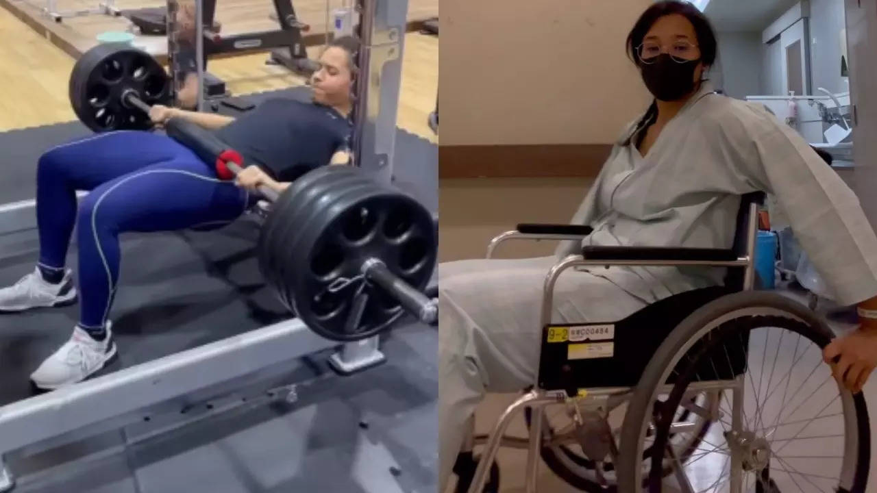 Are you ego-lifting in the gym? California woman snaps her skeleton in ...