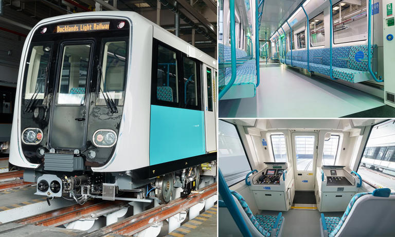 TFL spends more than £900million on new DLR trains for London