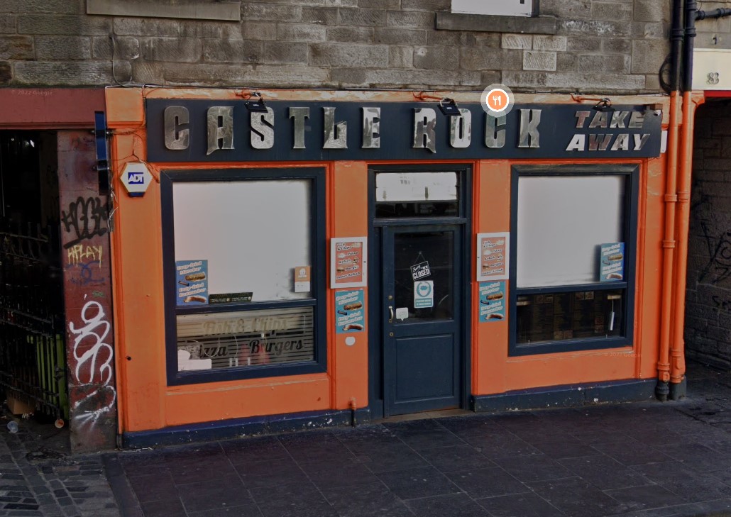 Edinburgh city centre chip shop Castle Rock's bid to extend opening ...