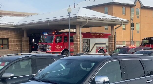 Crews respond to fire at Moorhead Eventide