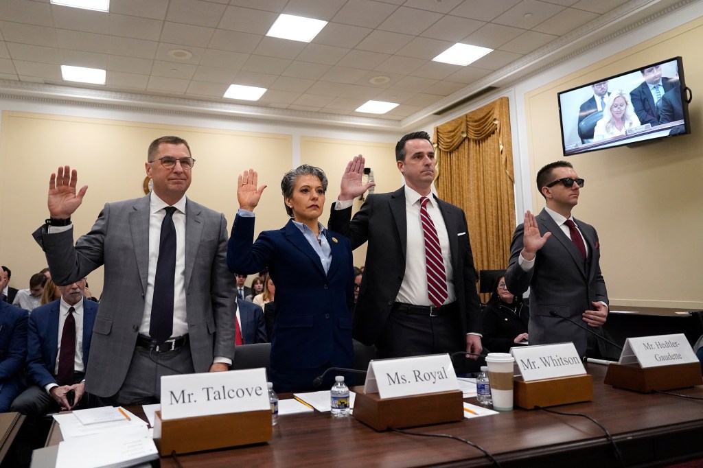Dem trolls MTG with ‘d–k pic’ at DOGE hearing — by unveiling photo of ...
