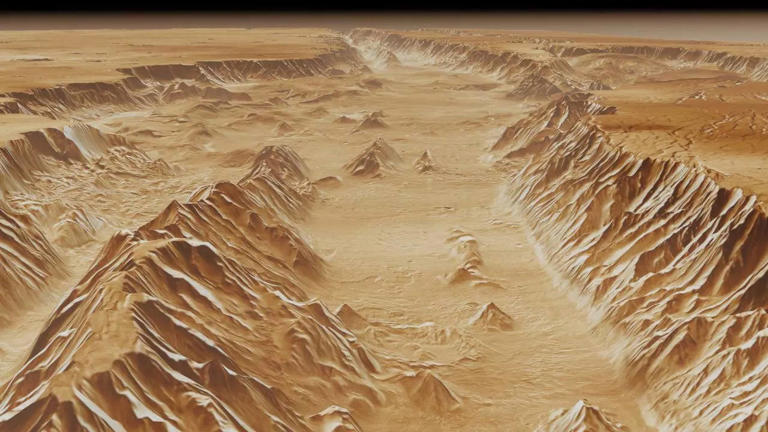 Massive meteor crash on mars sends shockwaves across the planet