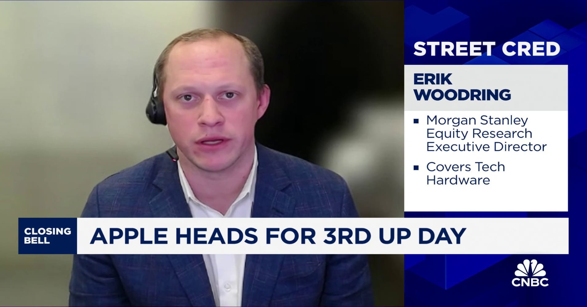 Morgan Stanley's Erik Woodring lays out Apple's strategy for growth in ...