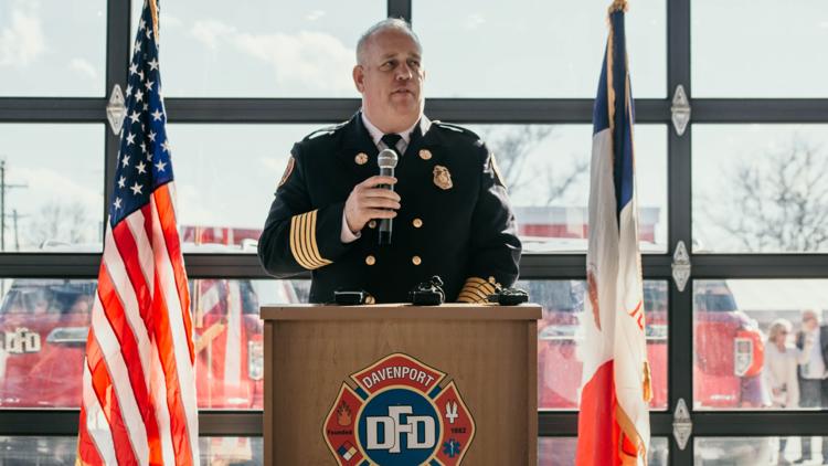 Davenport fire chief set to retire after 32 years of service