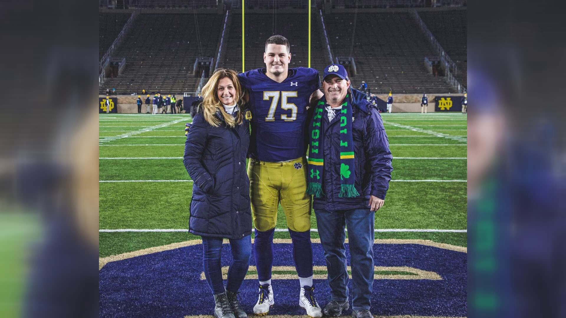 Former Notre Dame football player returns to South Bend with focus on ...