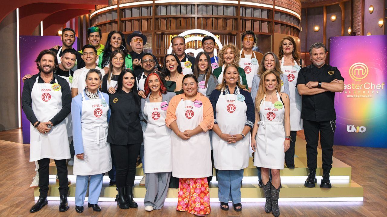 Presentan al elenco de ‘MasterChef Celebrity Generaciones’; habrá ...
