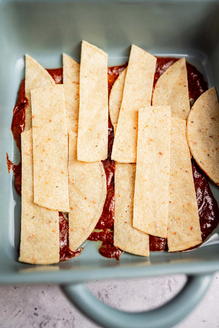 Easy Cheese Enchiladas Casserole