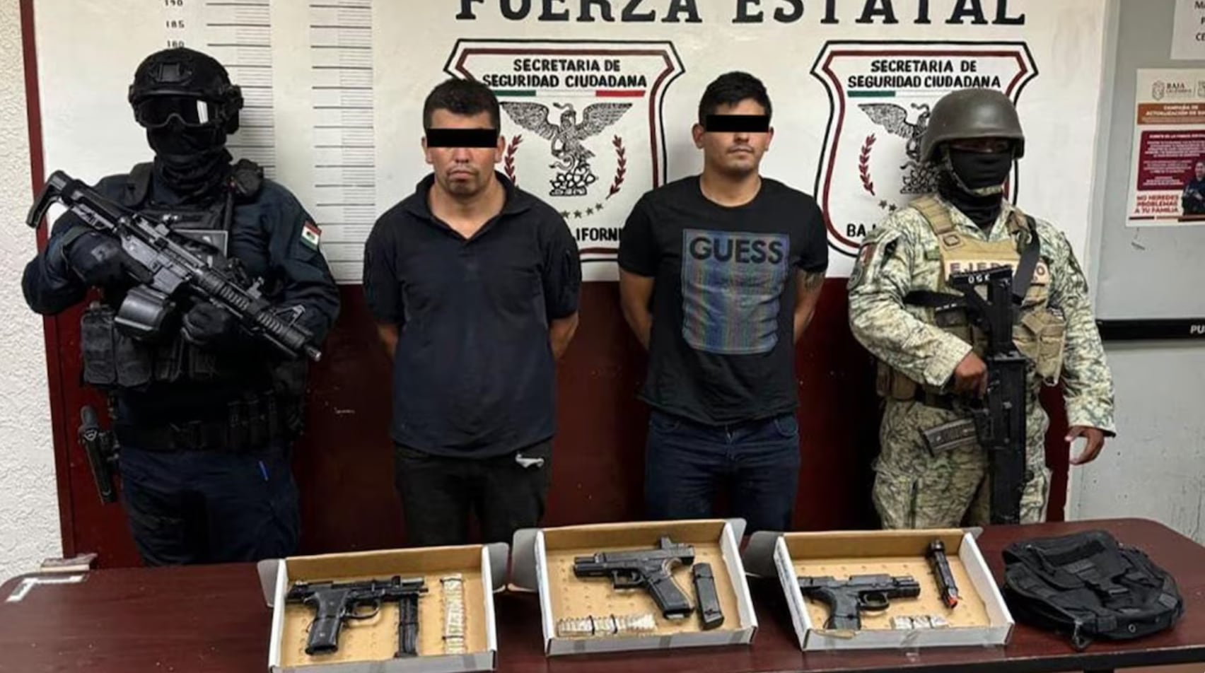 Capturan a líderes de La Mayiza en la guerra interna del Cártel de Sinaloa