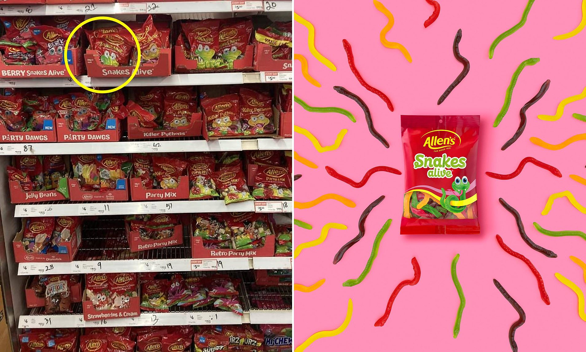 Allen's reveals brand new flavour of the 'controversial' orange snake