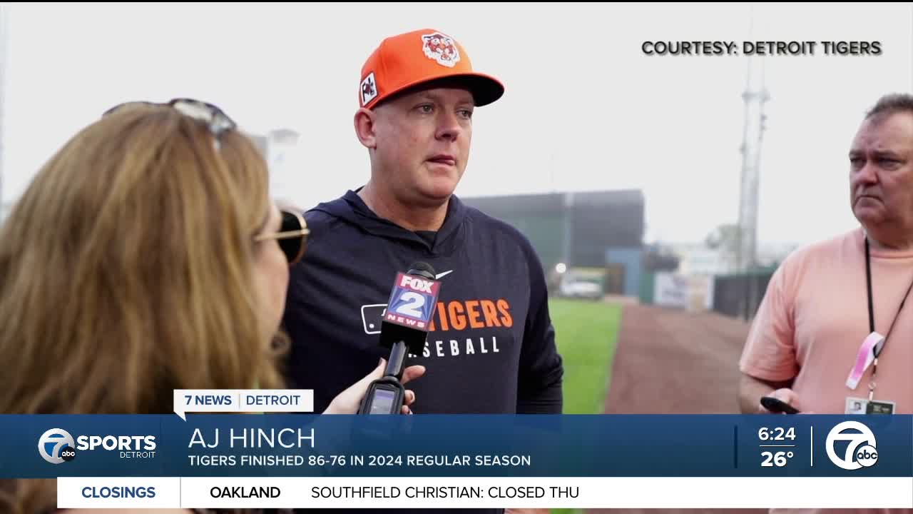 Tigers open 2025 spring training as AJ Hinch says they are 'more tested'