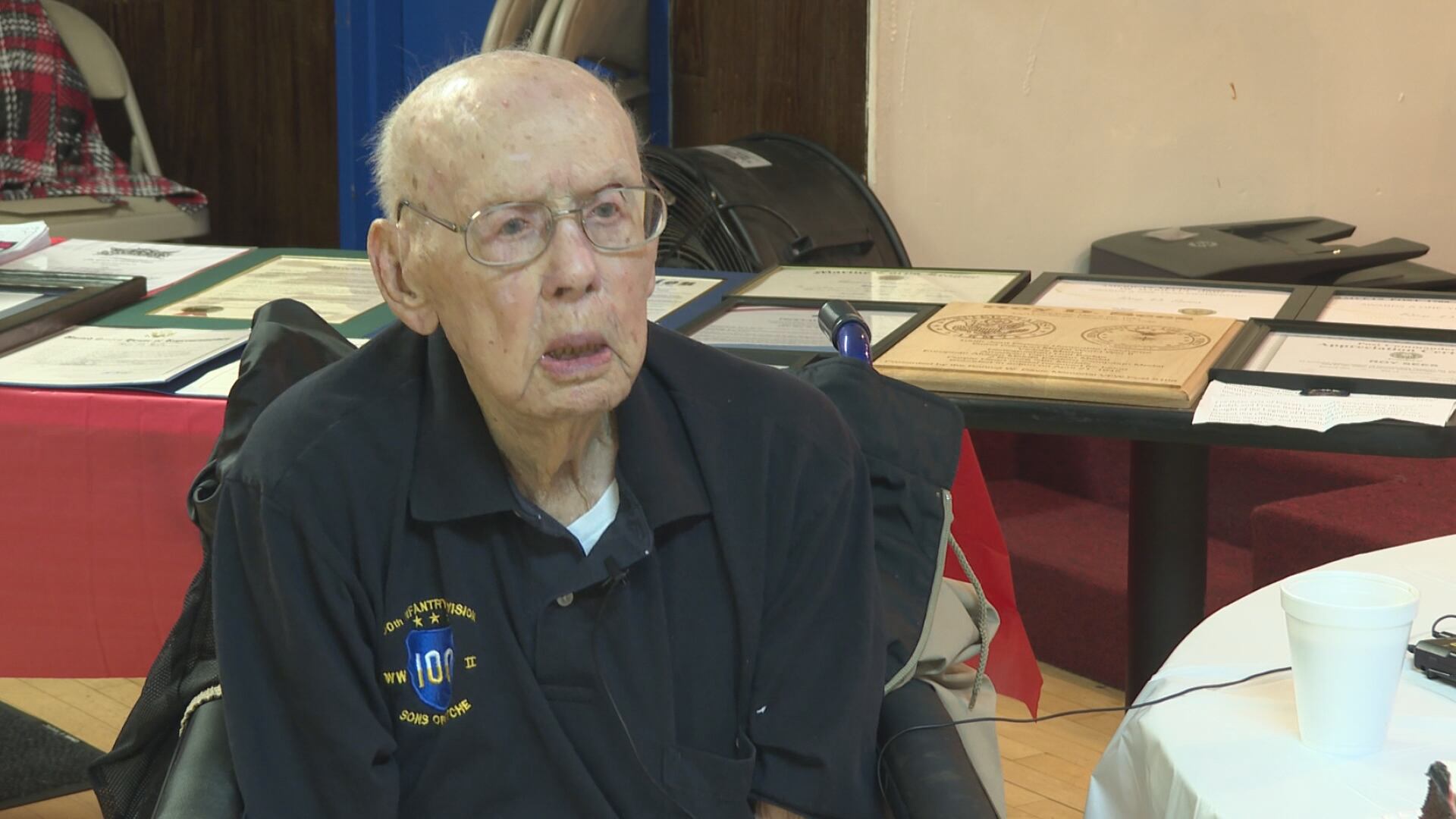 106 year old World War II veteran passed away Tuesday