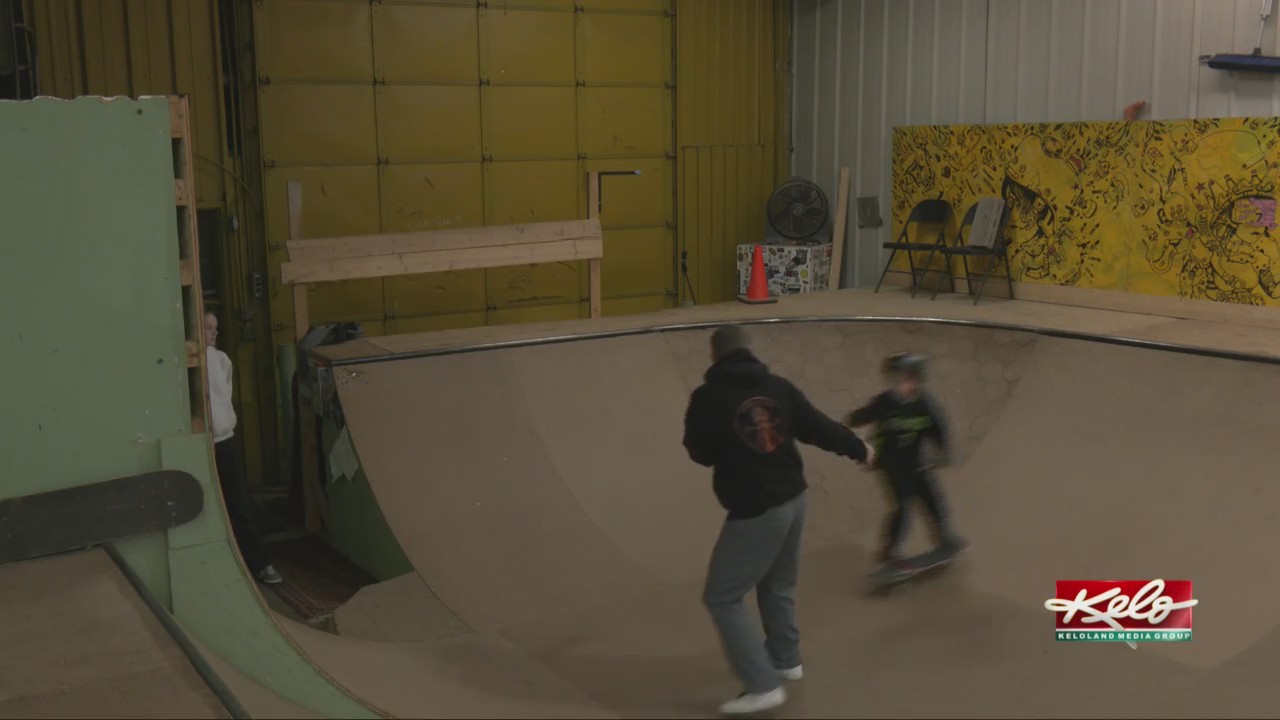Drop in to the year-round skatepark at The Siouxer
