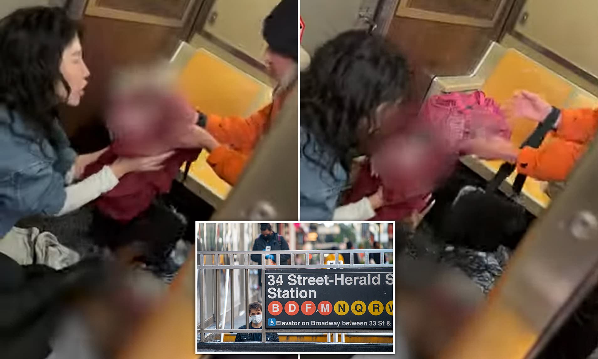 Missing woman is found after she gives birth to baby on NYC subway