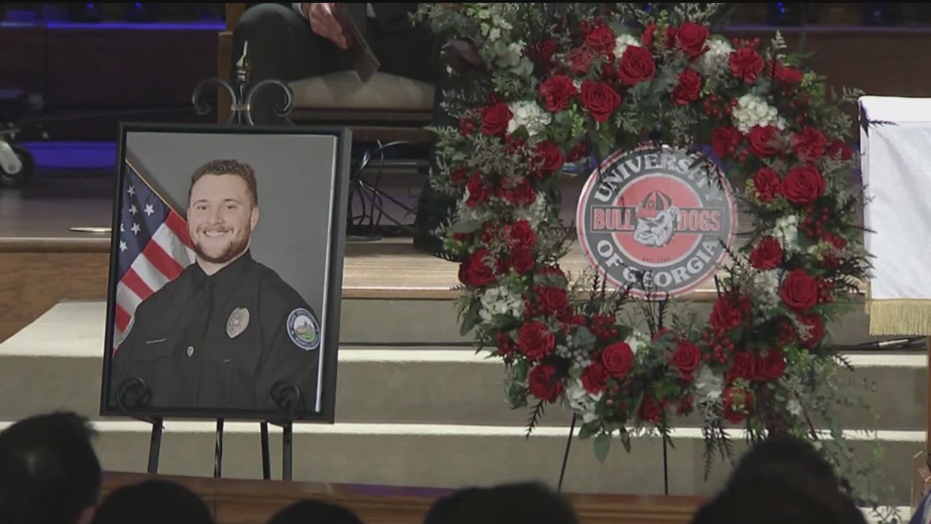 Roswell community remembers Officer Jeremy Labonte