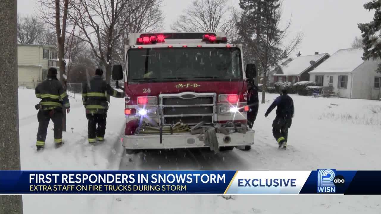 'It takes us longer': Emergency response in snowstorm