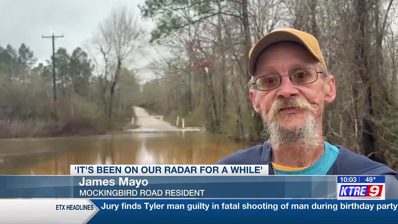 Mockingbird Road in Diboll floods despite ongoing drainage improvement ...