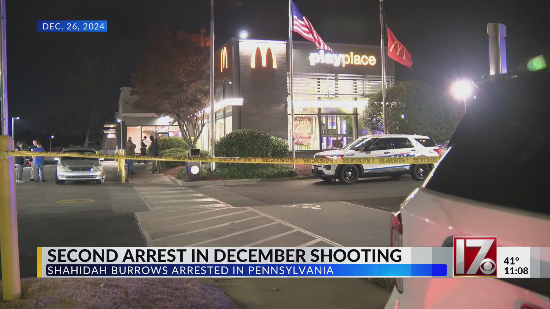 Second arrest in deadly Fayetteville McDonald's shooting Second arrest in deadly Fayetteville McDonald's shooting