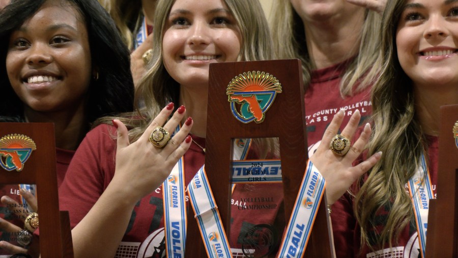Liberty County volleyball adds to ring collection
