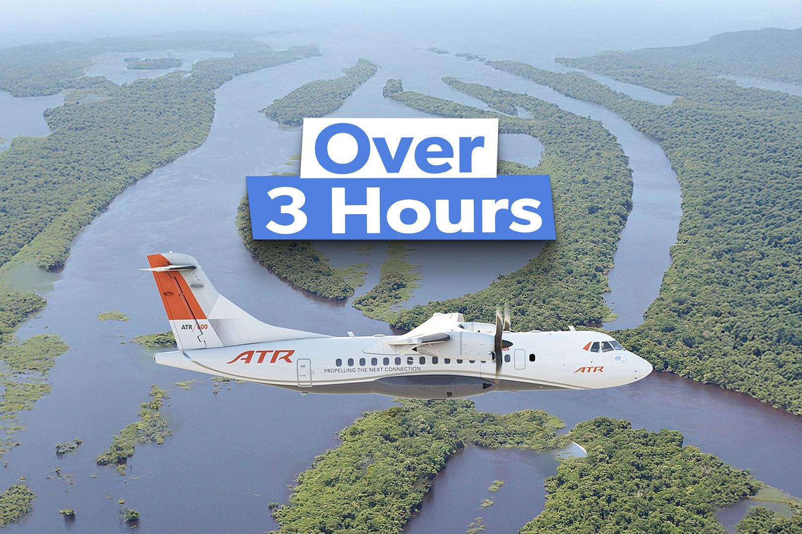 Over 3 Hours: The World's 10 Longest ATR Flights