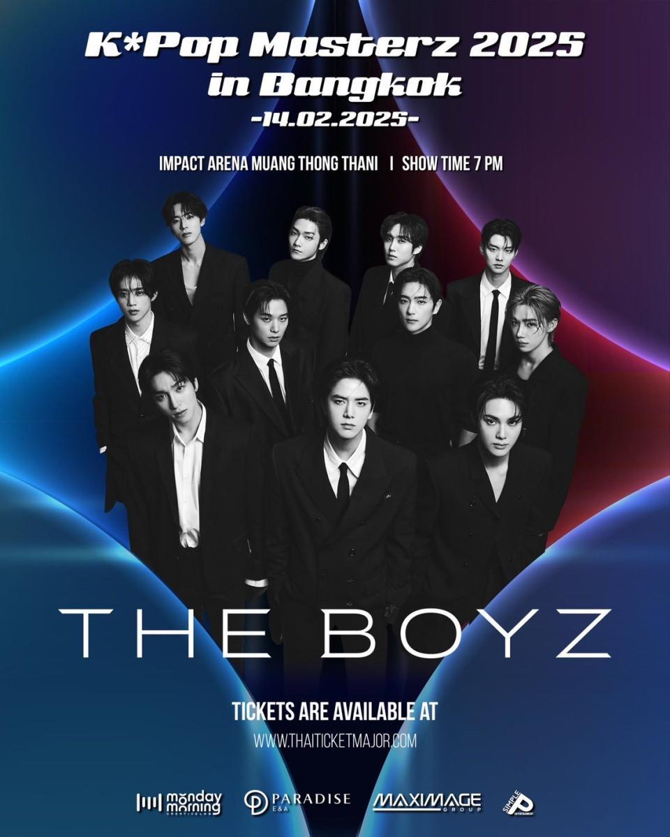 เปิดแฟ้มลับ! THE BOYZ & TREASURE สองบอยแบนด์ที่กำลังจะมาเขย่าเวทีไทย ใน “K-Pop Masterz 2025 in ...