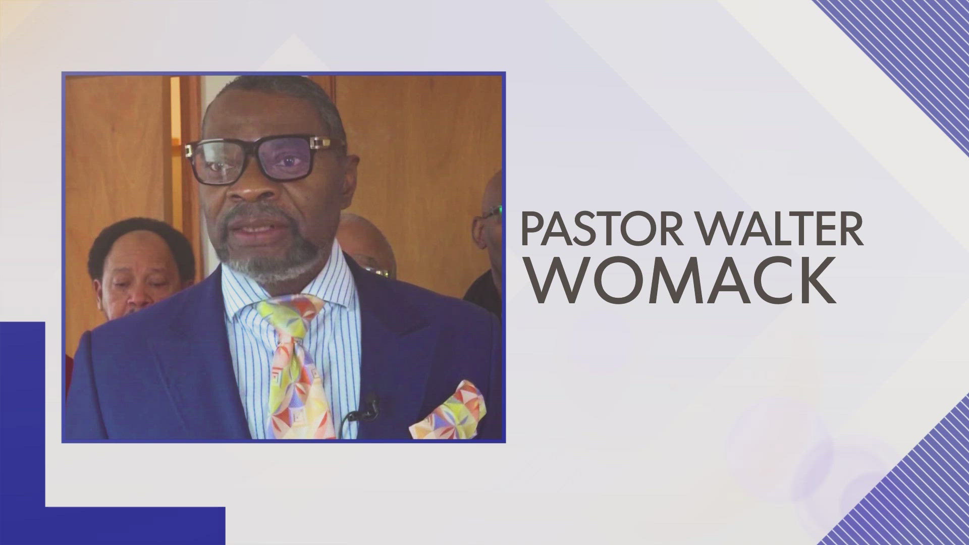 Pastor Walter Womack, president of Memphis SCLC, has died