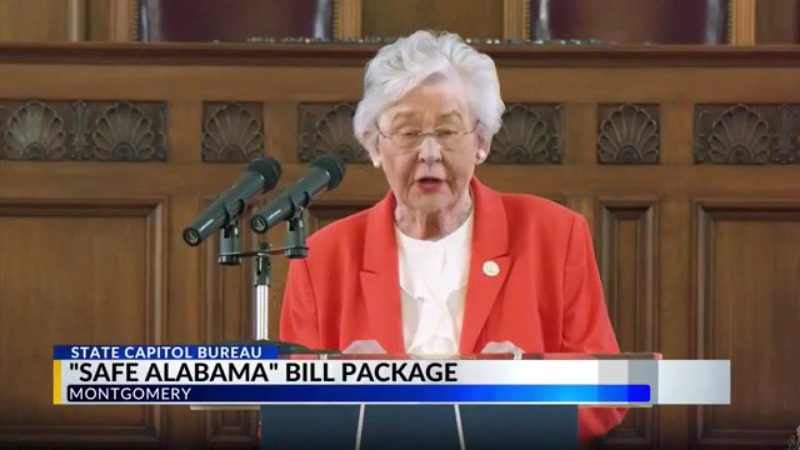 Gov. Kay Ivey discusses public safety bill