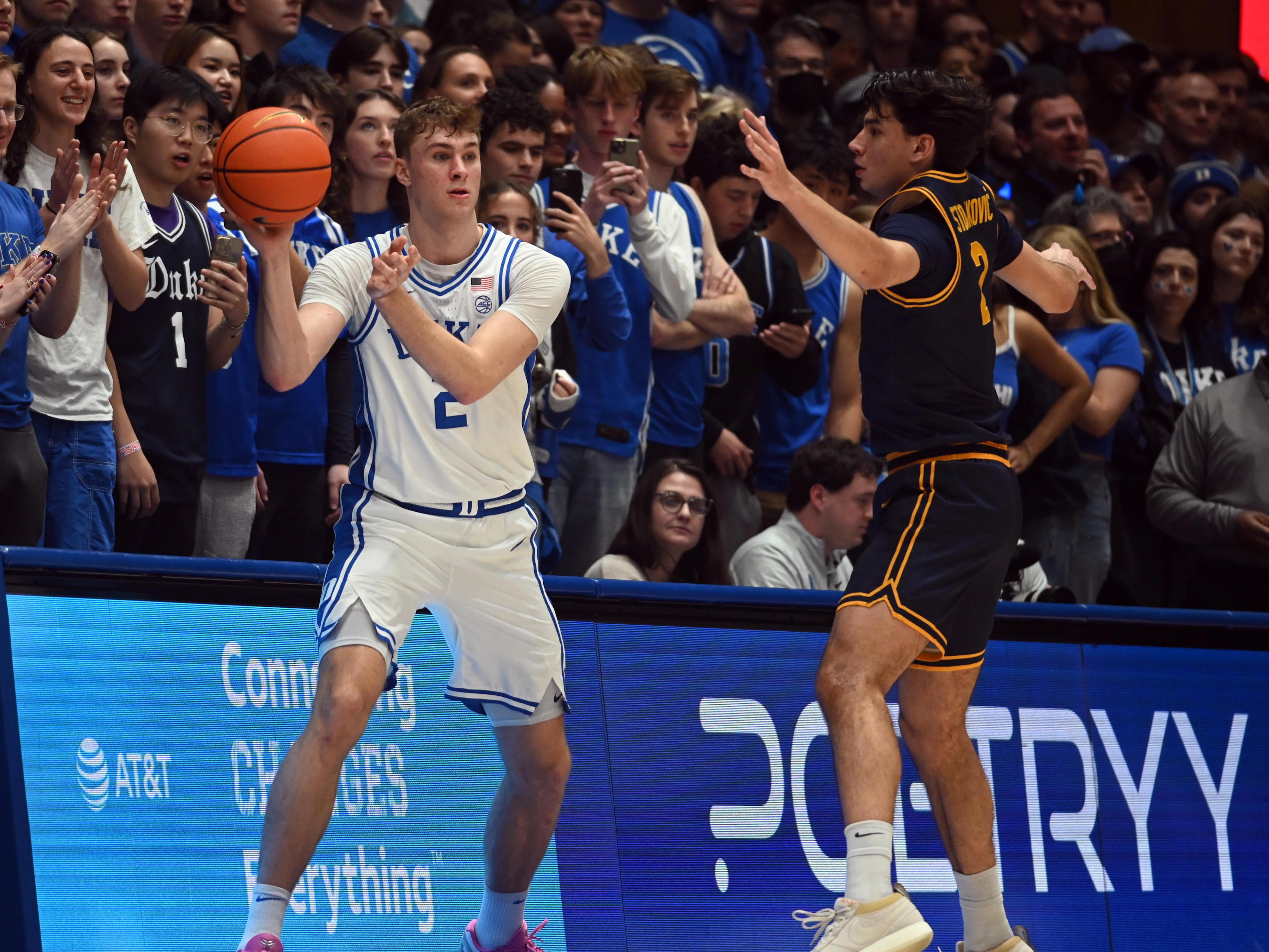 Cooper Flagg reverse dunk, Duke basketball defense among highlights in ...