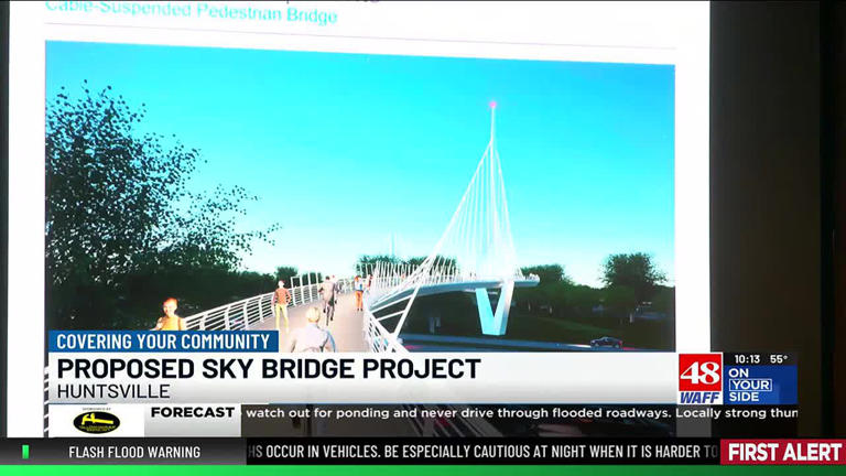 Huntsville officials provide update on skybridge project