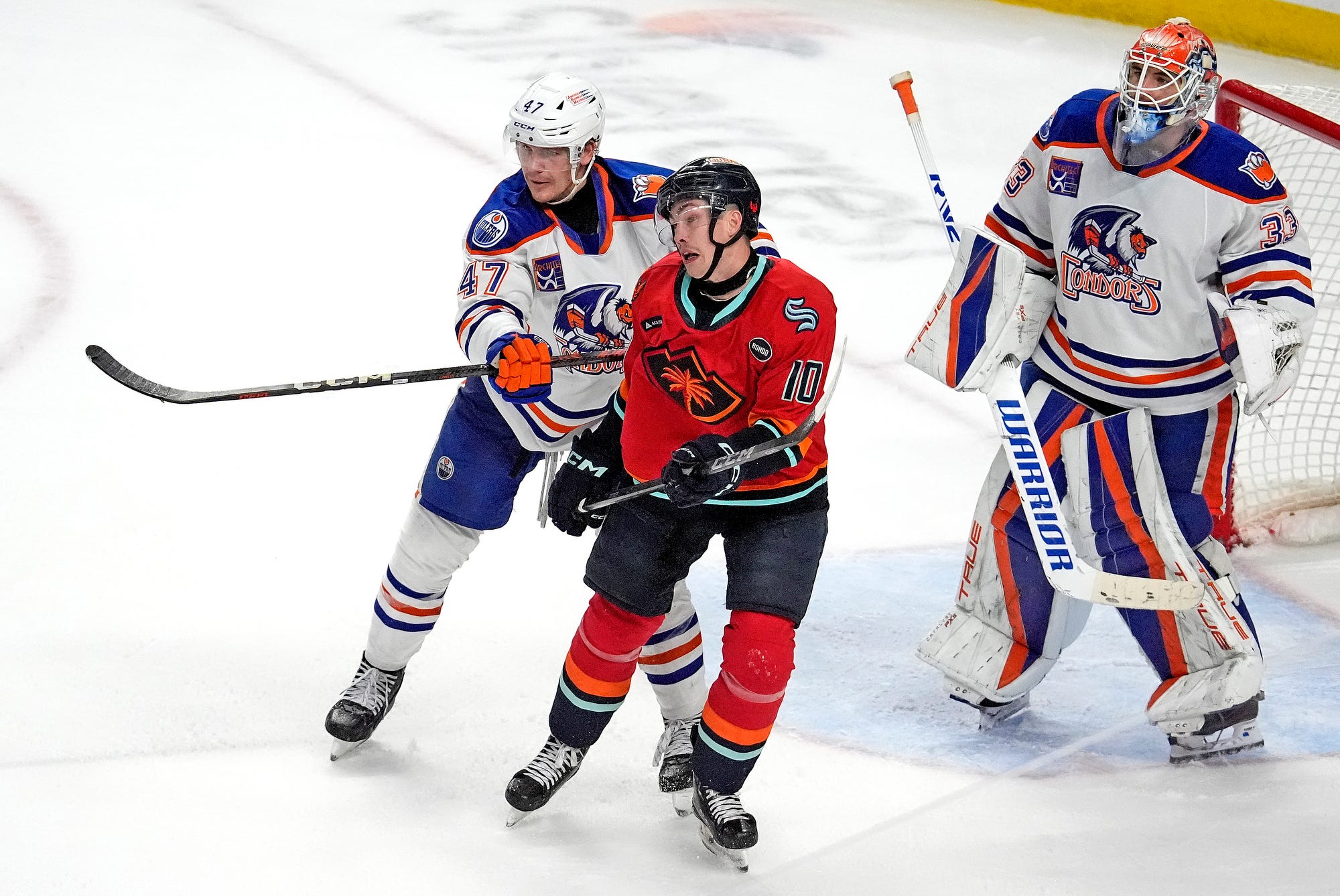 Firebirds' four-game winning streak snapped by surging Henderson, 5-4