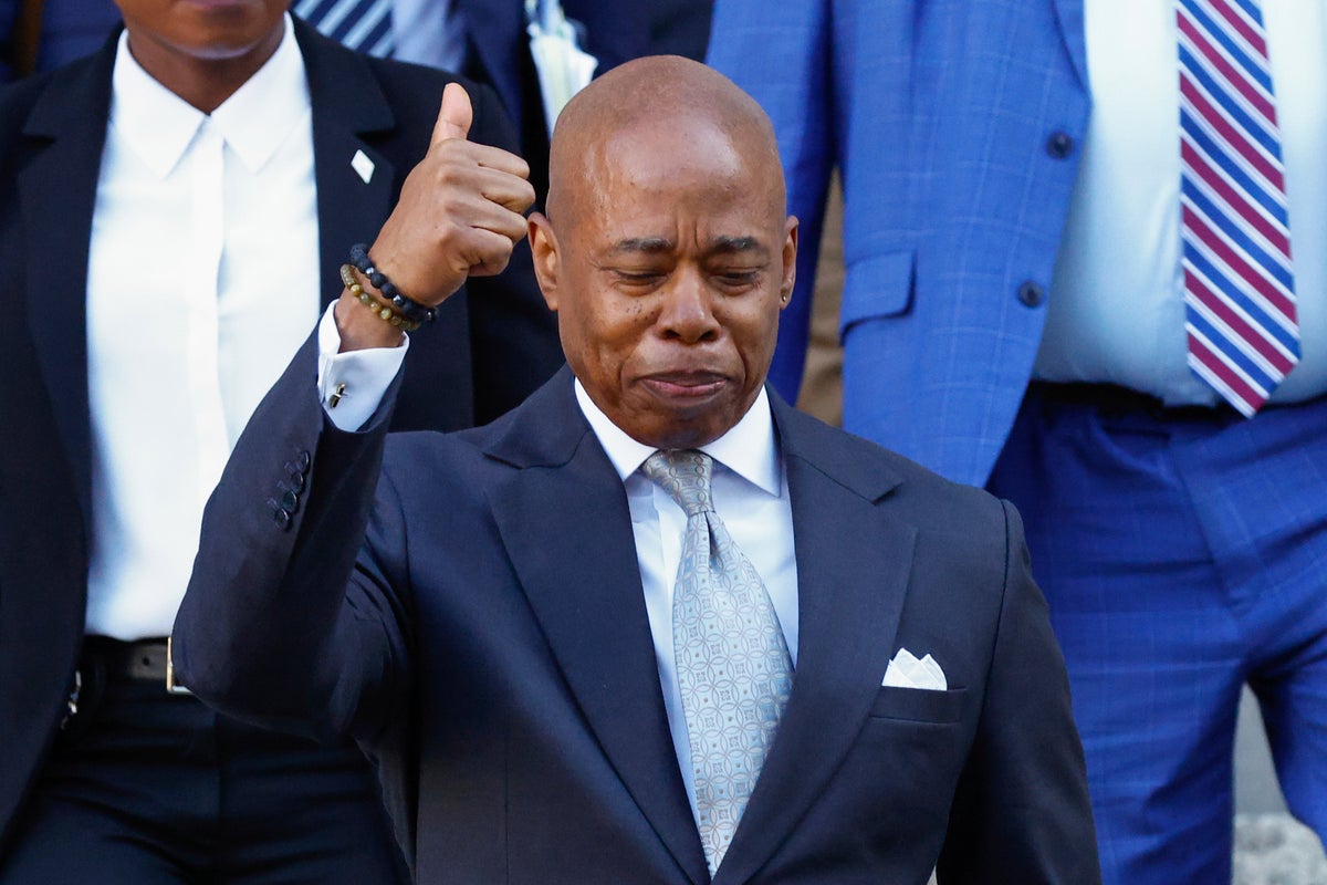 New York Mayor Eric Adams considered running for reelection as a ...