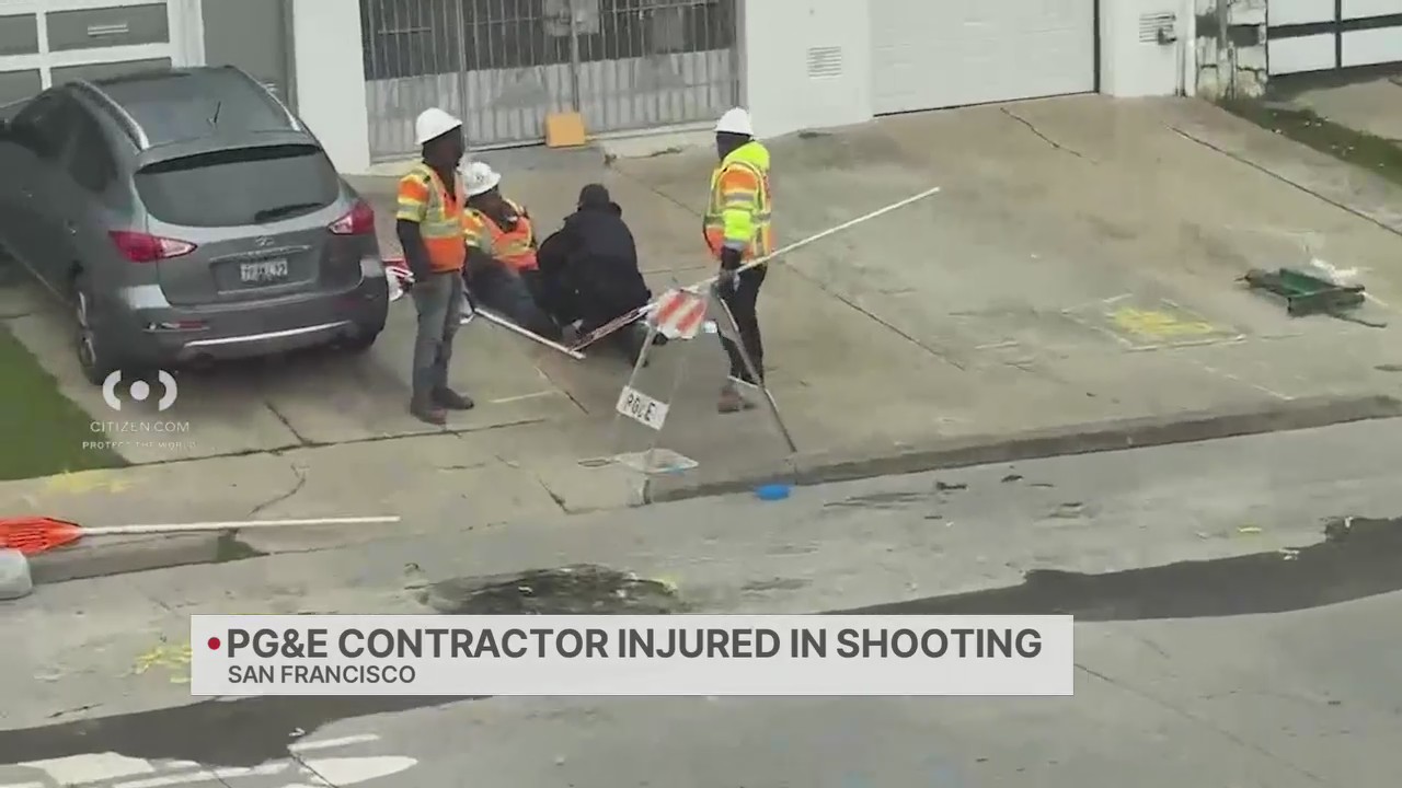 PG&E contractor injured in SF shooting Wednesday