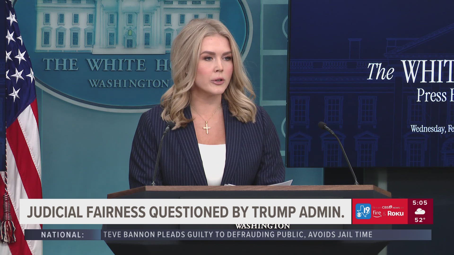 Judicial fairness questioned by Trump Administration