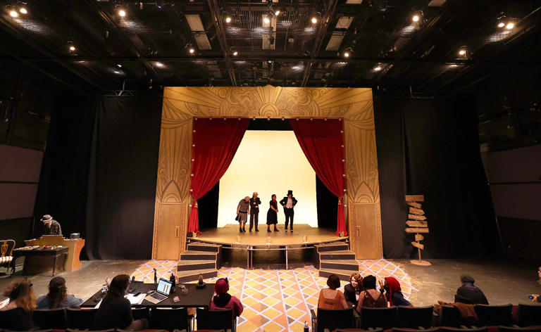 Photos | UC Santa Cruz team prepares for premier of Shakespeare’s ‘The ...