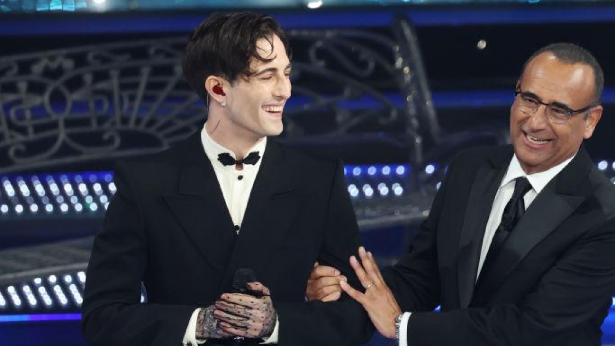 Sanremo 2025. Il carisma di Damiano, le gag di Frassica, la sfilata di ...