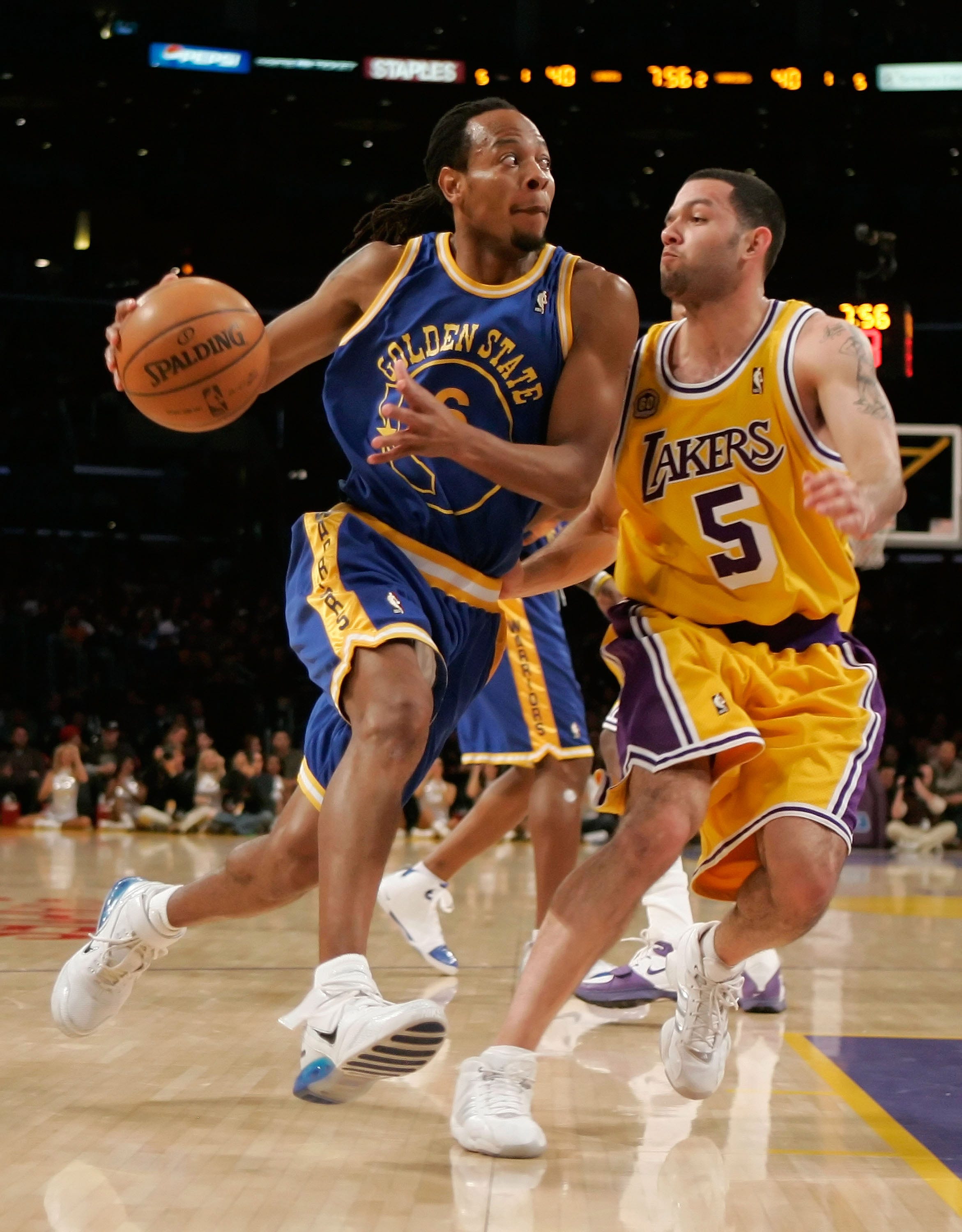 Golden State Warriors jersey history - No. 6 - Troy Hudson (2007-08)